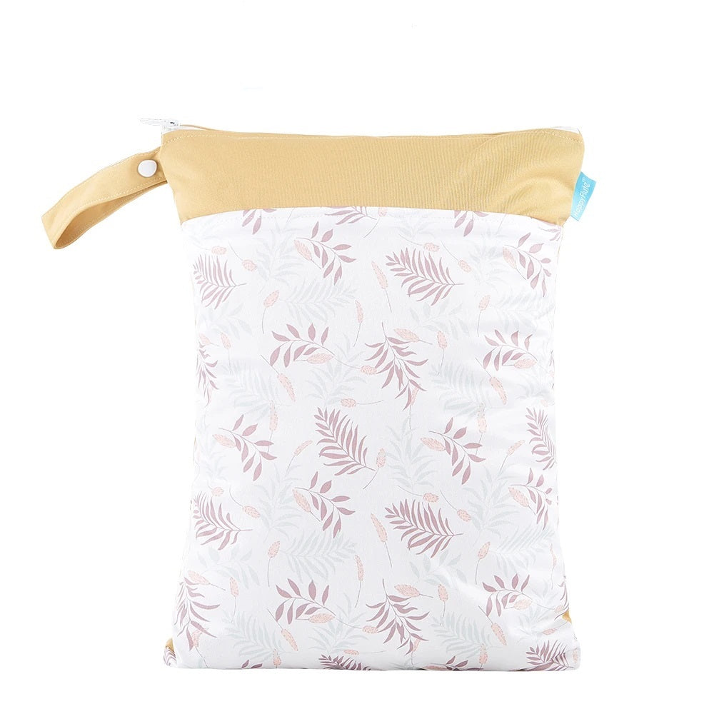 Dane Cloth Nappy Waterproof Storage Bag, Double Zipper, 2 Compartments ...