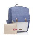 Babymel George Nappy Bag Backpack | 3 Colors Grey, Navy & Mid Blue ...