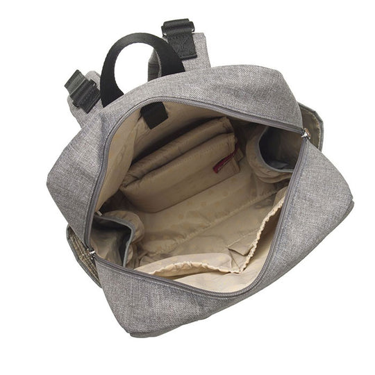 Babymel George Nappy Bag Backpack | 3 Colors Grey, Navy & Mid Blue ...