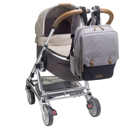 Babymel George Nappy Bag Backpack | 3 Colors Grey, Navy & Mid Blue ...