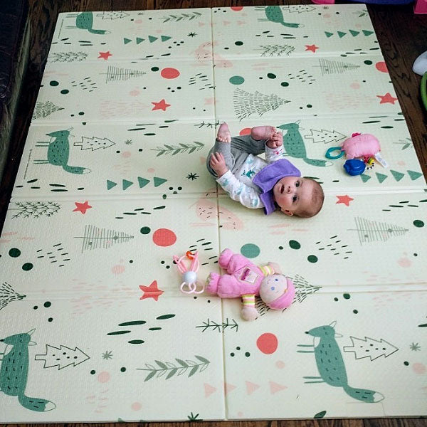 Large Size Bushland Baby Playmat [Size 1.5 x 2.0 mt.] – Nappy Bag Store