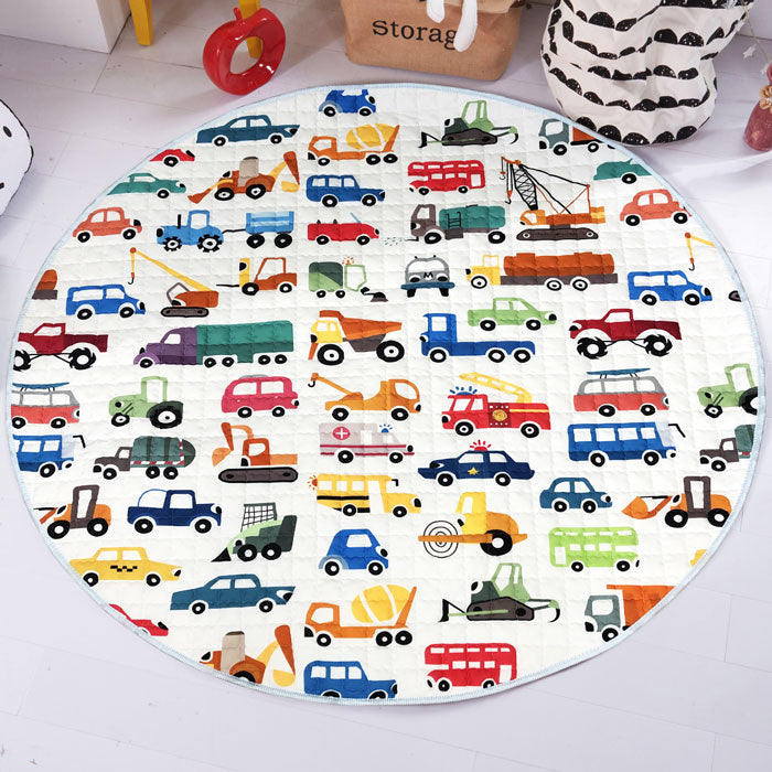 Cars & Trucks Baby Play Mat Online Australia | Size 150 Diameter ...