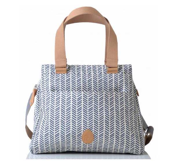 PacaPod Richmond Bag in 3 Colors Charcoal/Dove Herringbone & Slate ...